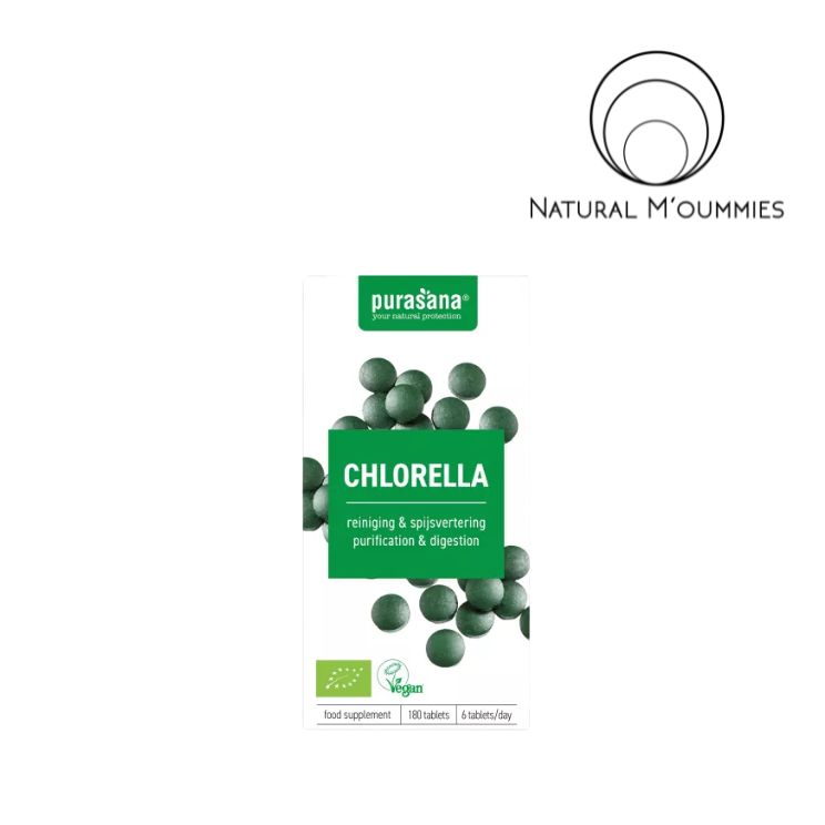 Chlorella vegan bio - Natural M'oummies